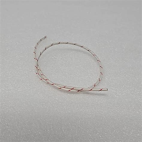 Single Conductor Cloth Covered Wire With Tracer Victory Glass