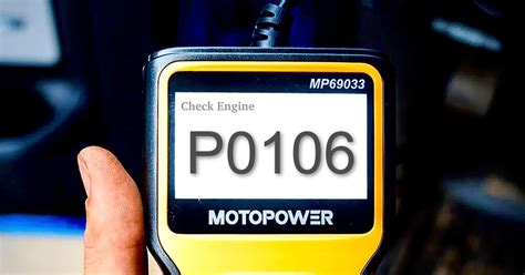 Código P0106 Obd2 ¿causas Síntomas Y Cómo Solucionarlo