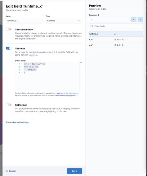 Visualize Filter Doesnt Work Filter On Scripted Fields Of Array Type · Issue 148942