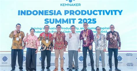 Indonesia Productivity Summit 2025 Digelar Kemnaker Dorong Kolaborasi