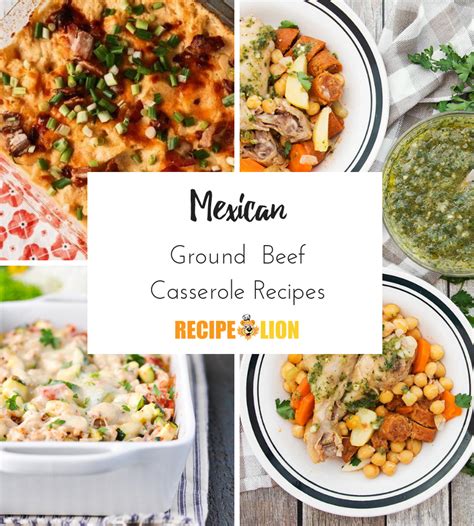 9 Mexican Ground Beef Casserole Recipes