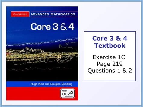 Core 4 Integrating Trigonometric Functions 1 Ppt