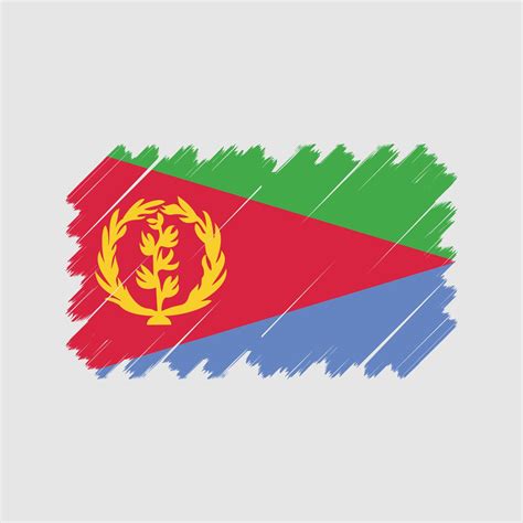 Eritrea Flag Vector National Flag 10774606 Vector Art At Vecteezy