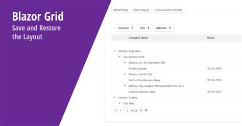 Blazor Grid — Save And Restore The Layout V221