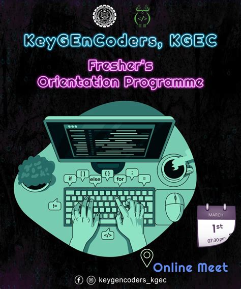 Keygencoders On Linkedin 🌟 Unlock Your Coding Potential Keygen Coders Online Orientation Meet 🌟