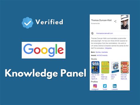 Google Knowledge Panel Graph Upwork