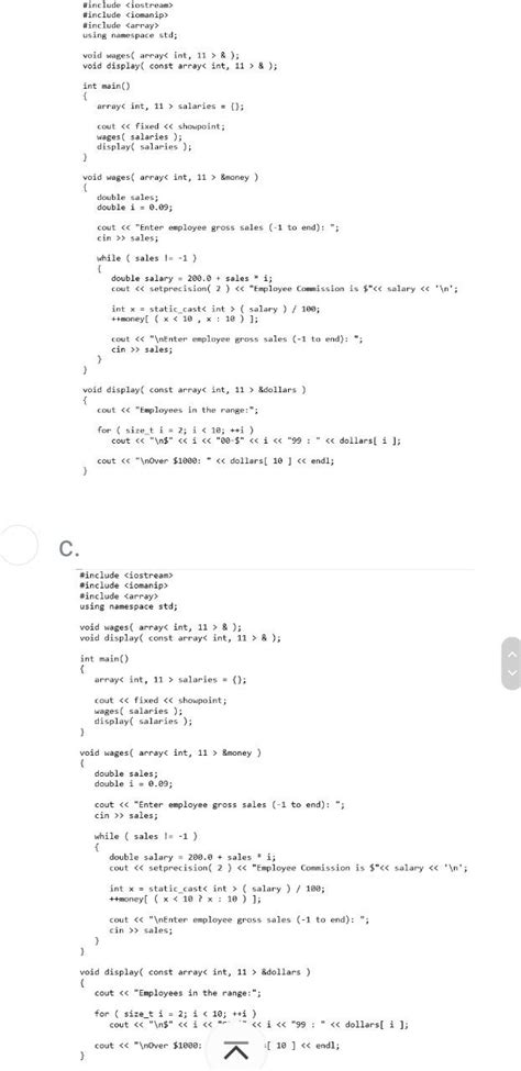 Solved 1109 Hd2 31 Use A One Dimensional Array To