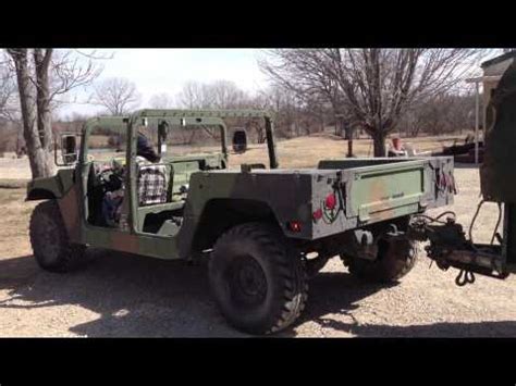 1993 Humvee M1038 With Trailer Youtube