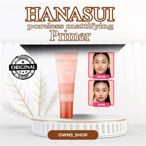 Jual Hanasui Poreless Mattifying Primer 20g Shopee Indonesia