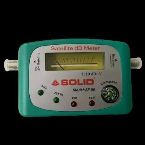 Solid Sf 90 Satellite Analog Db Meter Accurate Signal Tester