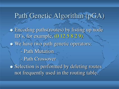 Ppt An Intelligent Network Routing Algorithm By A Genetic Algorithm Powerpoint Presentation