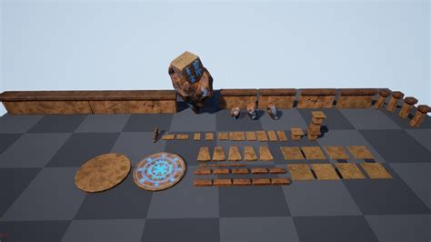 wip props for game r unrealengine
