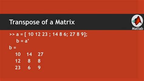Matrix Manipulation In Matlab Ppsx Physics Science
