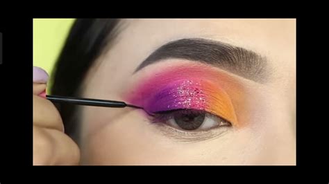 Colourfull Eyemakeup Viral Trending Youtube