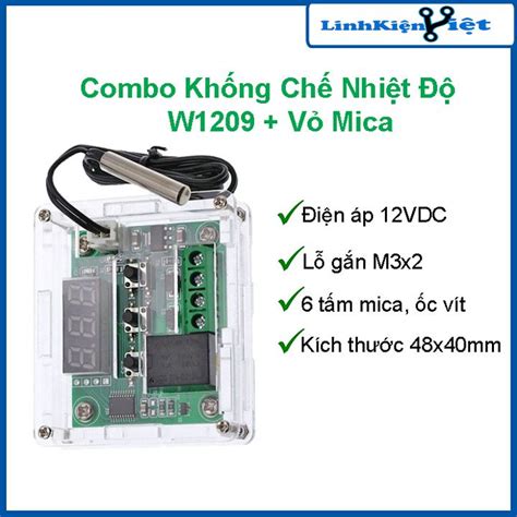 Combo module khống chế nhiệt độ W vỏ Mica Shopee Việt Nam