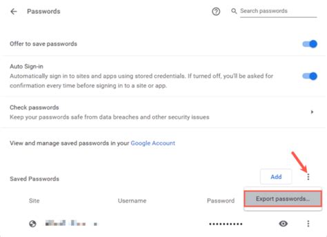How To Export Passwords From Chrome Edge Firefox And Safari