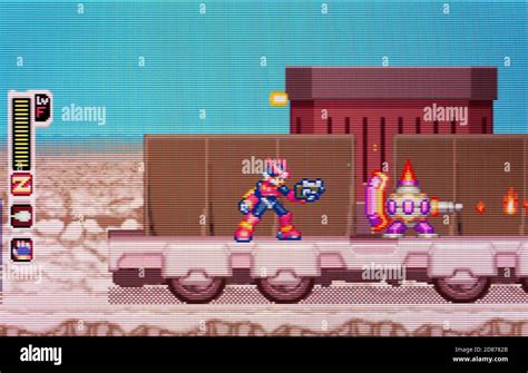 Megaman Zero 4 Nintendo Game Boy Advance Videogame Editorial Use