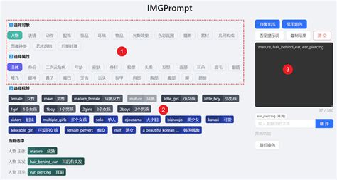 Imgprompt：图片提示词生成器 Learndata 开源笔记
