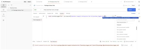 Error Cannot Find Package Help Hub Postman Community