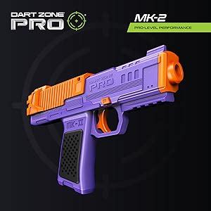 Amazon Com DART ZONE Pro Series MK 2 Foam Blaster For Adults Teens Soft Bullet Blaster Ages