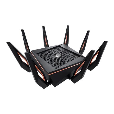 Asus Rog Rapture Gt Axe11000 1148mbps 4804mbps 4804mbps Tri Bant Wi Fi 6e Router Gaminggentr
