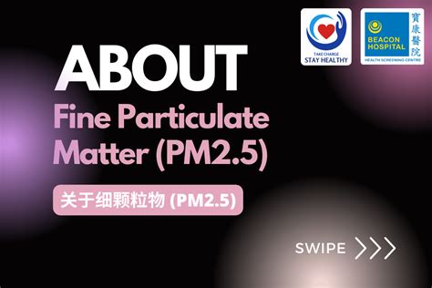 About Fine Particulate Matter Pm2 5 Beacon Health Screening Centre