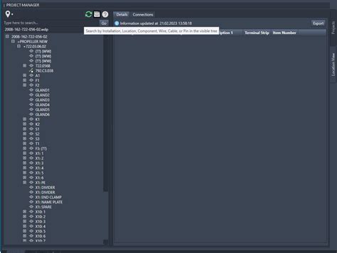Solved Component Are Not Displayed On Location View Tab In Project Manager Of Acade 2023