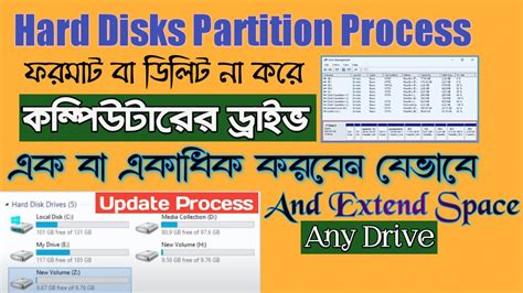 how to make hard drive partition without formatting hard disk shrink