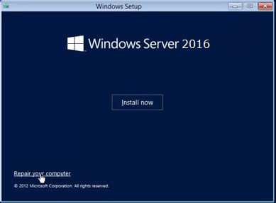 How To Reset Windows Server 2016 Password