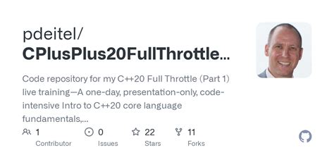 Github Pdeitelcplusplus20fullthrottlepart1 Code Repository For My