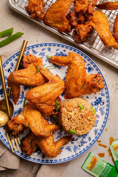 Fried Chicken Wings Chinese Restaurant Style Butter Be Ready