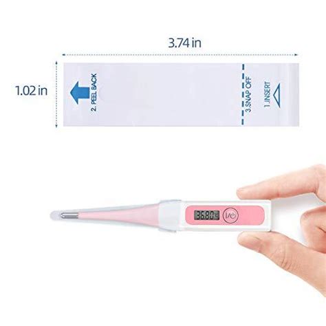 100 Pack Disposable Thermometer Probe Covers Universal Digital Oral