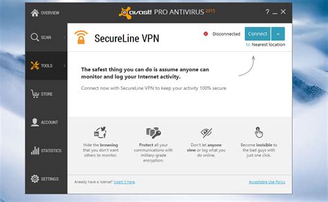 avast secureline vpn review