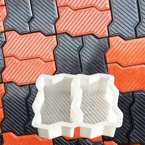 Durable Paving Stone Mold Interlocking Concrete Pavers