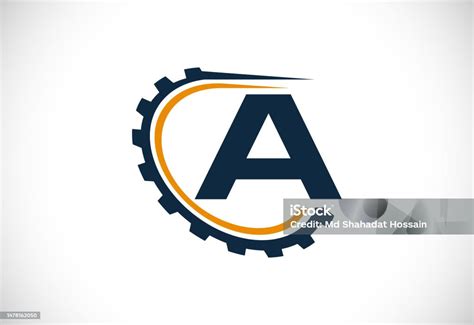 이니셜 기어가 있는 알파벳 기어 엔지니어 로고 디자인 자동차 기계 기술 설정 수리 사업 및 회사 정체성에 대한 로고 강철에 대한 스톡 벡터 아트 및 기타 이미지 Istock