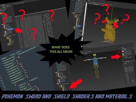 Sword And Shield Shaders And Materials Guide Tutorial For Pokemon Sword And Shield Swsh Tutorials