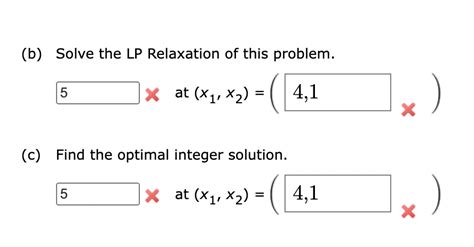 Solved Consider The Following All Integer Linear Program