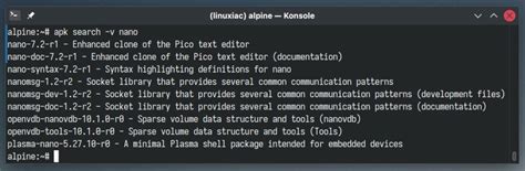 Alpine User S Guide To Apk How To Manage Packages