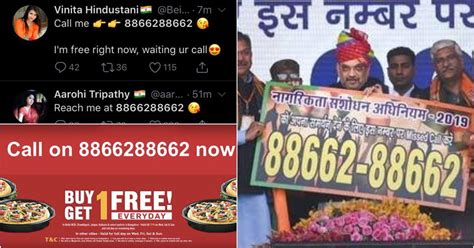 Twitter Users Promote Bjps Caa Toll Free Number Promising Free Data