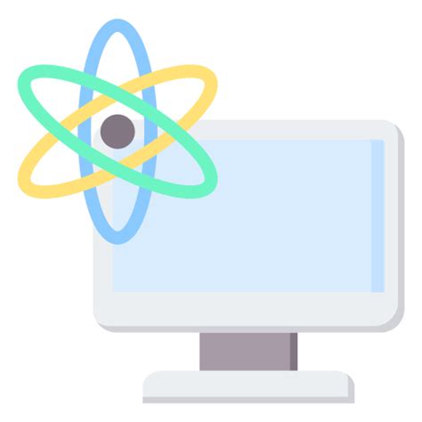 Quantum Computing Generic Color Fill Icon