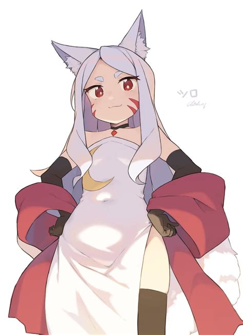Shiro Sewayaki Kitsune No Senko San Drawn By Cloba Danbooru