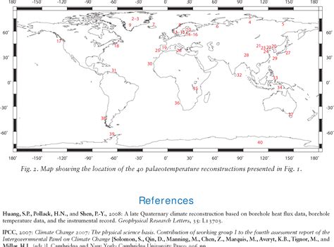figure 2 from the spatio temporal pattern of the mid holocene thermal