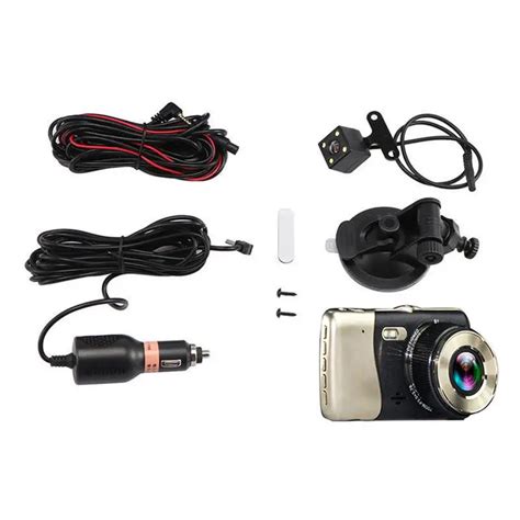 4 дюйма двойной набор фильтров для объектива камеры HD 1080P Car DVR ...