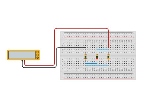 Circuit Design Lab 2a Series Parallel Circuit Resistance Tinkercad
