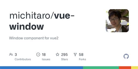 GitHub Michitaro Vue Window Window Component For Vue2