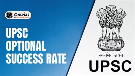 UPSC Optional Success Rate PWOnlyIAS