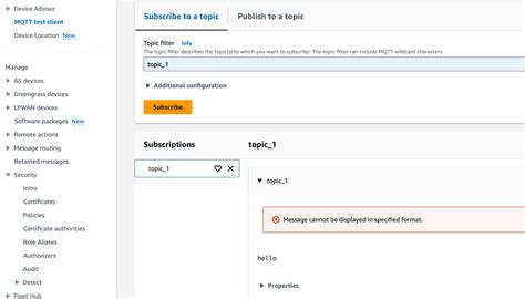 Aws Iot Core Bridging Nanomq Documentation
