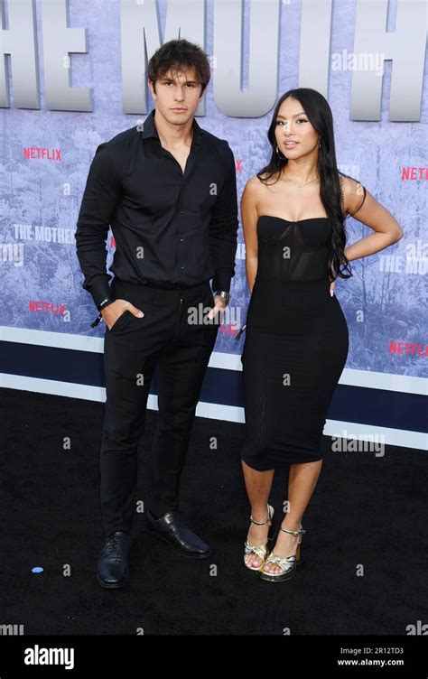 Los Angeles California May 10 L R Luis Ortner And Sabrina Mercado Attend The Los Angeles