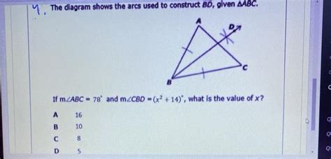 Solved The diagram shows the arcs used to construct Bỏ Chegg