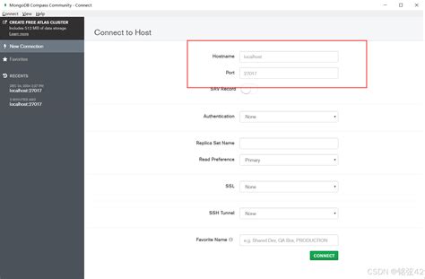 Mongodb如何使用mongodb Compass Community Csdn博客 Mongodb如何使用mongodb Compass Community Csdn博客